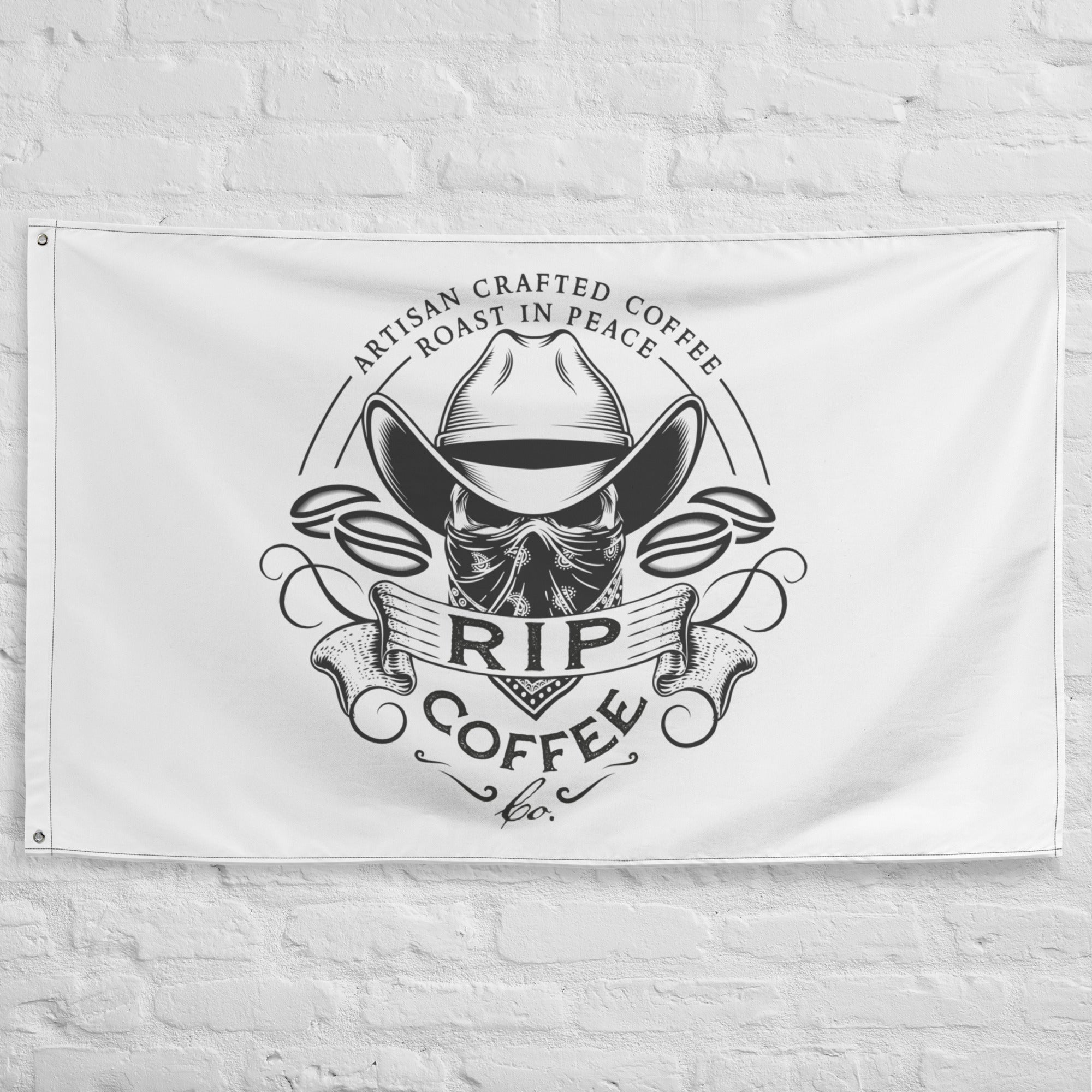 RIP Coffee Flag – Bold, Durable, & Built to Last – RIP Coffee Co